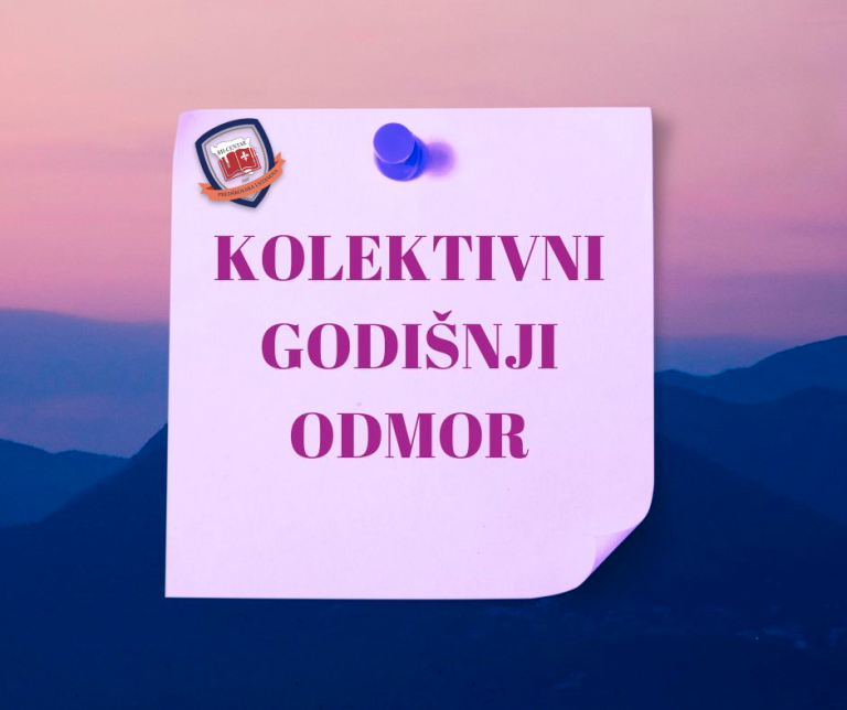 Kolektivni godišnji odmori – vrtic